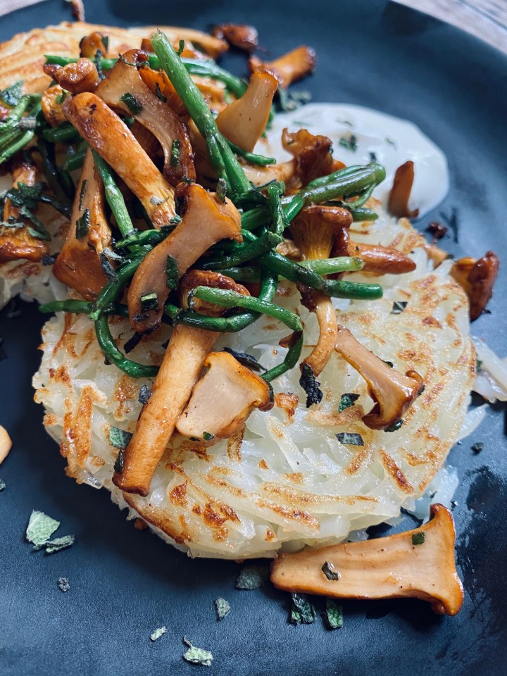Homemade, Homegrown Potato Rösti – Plot & Lane